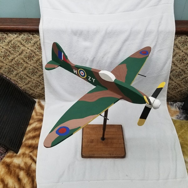 Wooden Toy Spitfire - Etsy