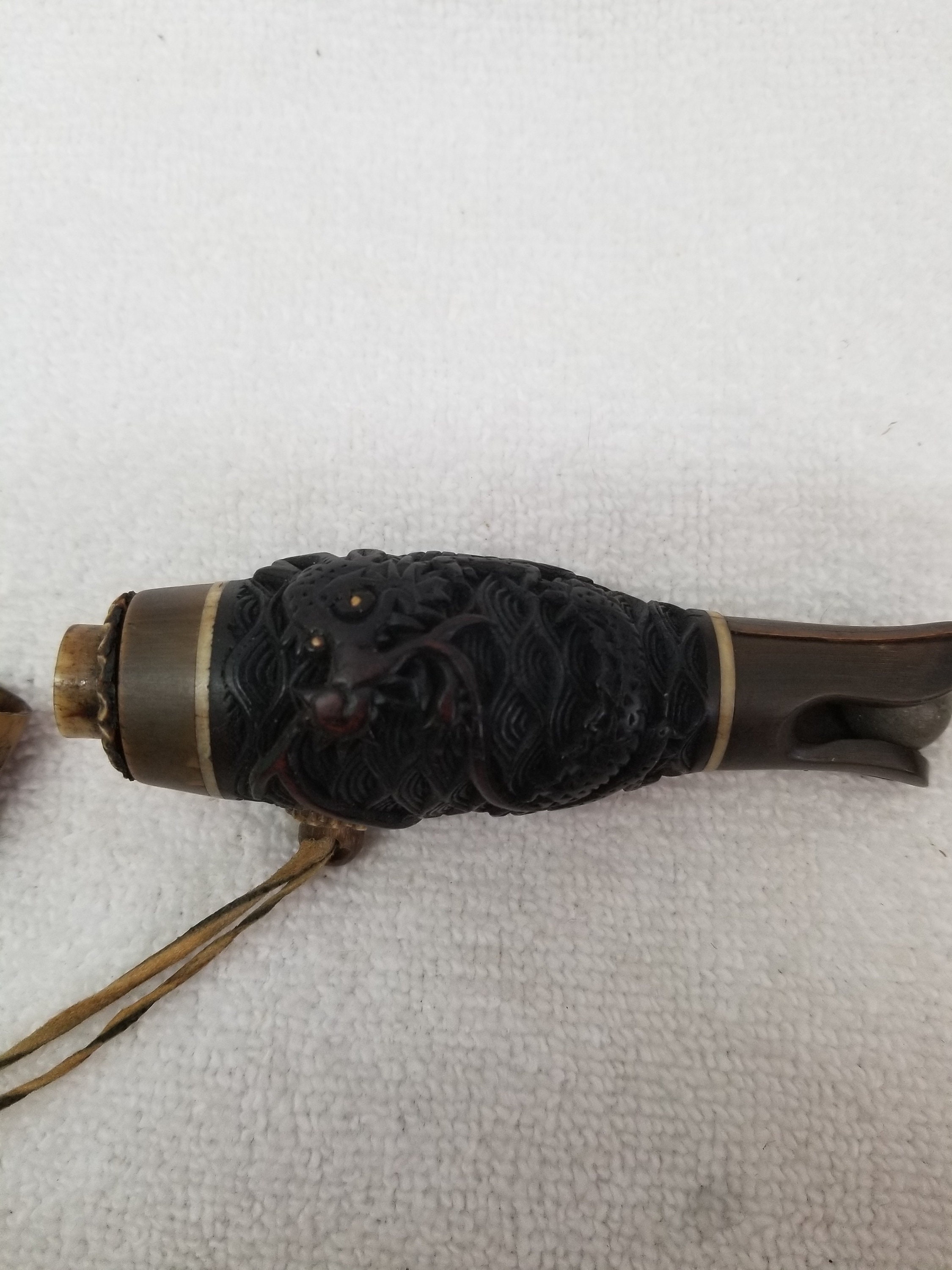 Antique Japanese Samurai HAYAGO Loading Tube for a Matchlock Gun - Etsy ...