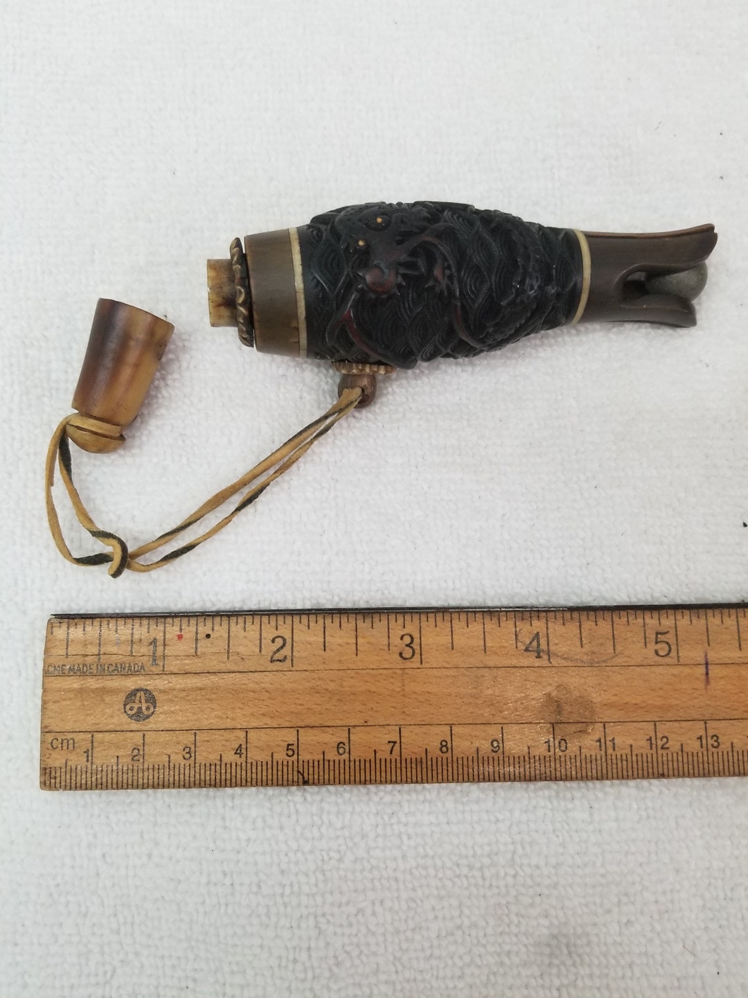 Antique Japanese Samurai HAYAGO Loading Tube for a Matchlock Gun - Etsy ...