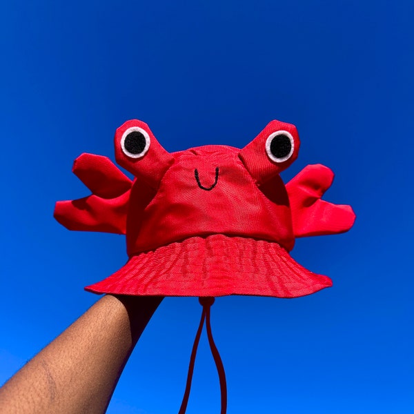 Crab Hat - Etsy