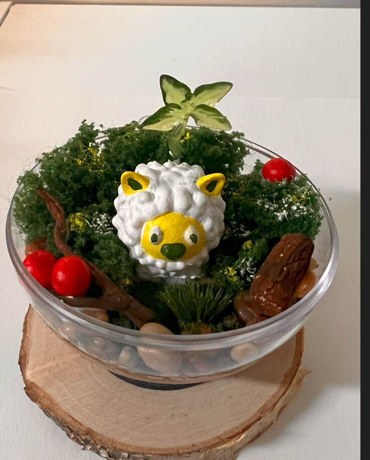 Pod Pal Art Terrarium Hand Decorated Original 3D Printed - Etsy