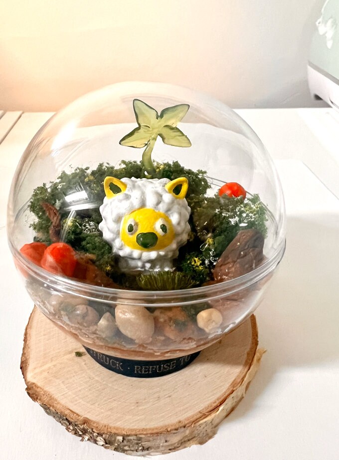 Pod Pal Art Terrarium Hand Decorated Original 3D Printed - Etsy