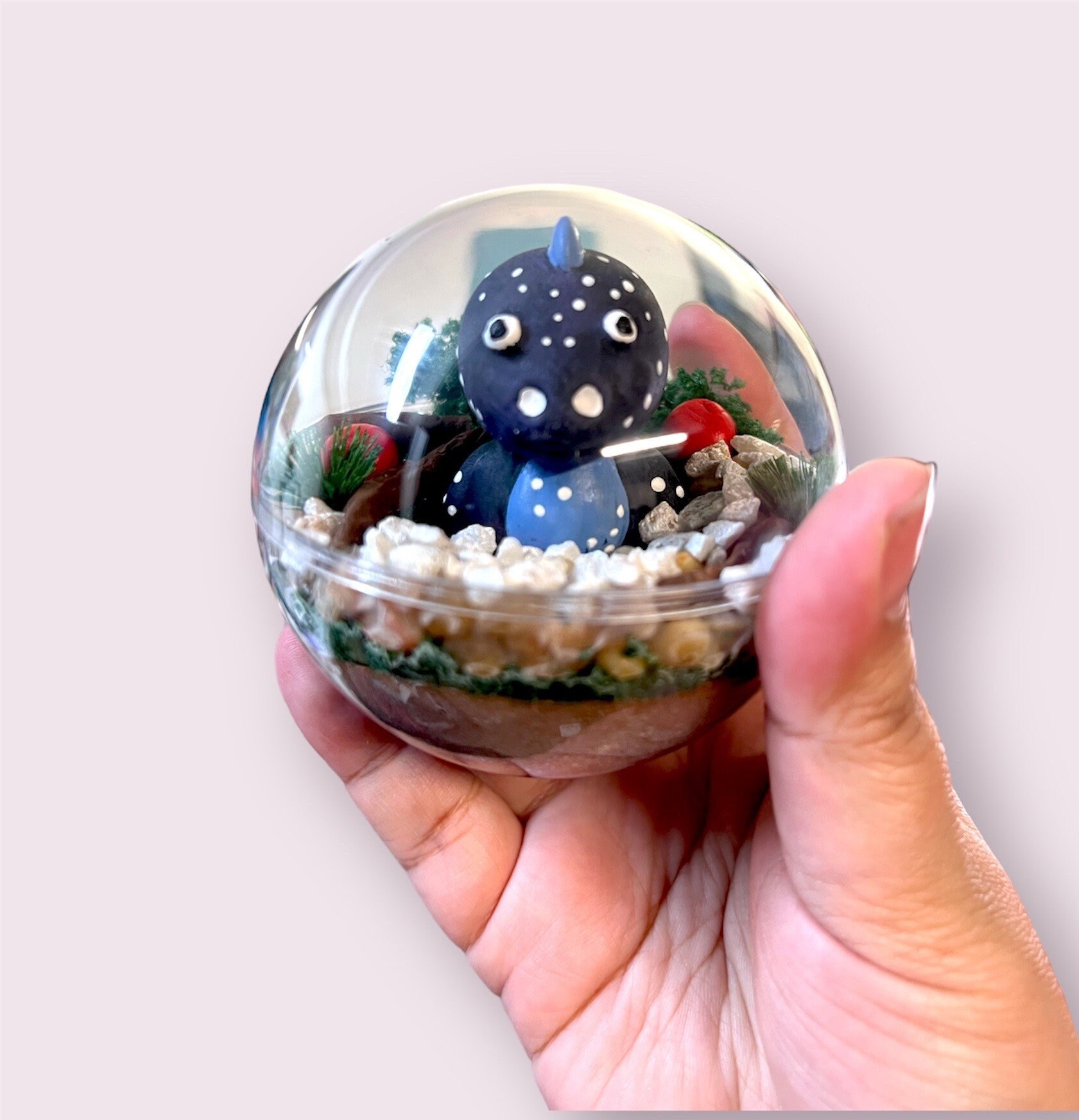 Pod Pal Art Terrarium Hand Decorated Original 3D Printed - Etsy
