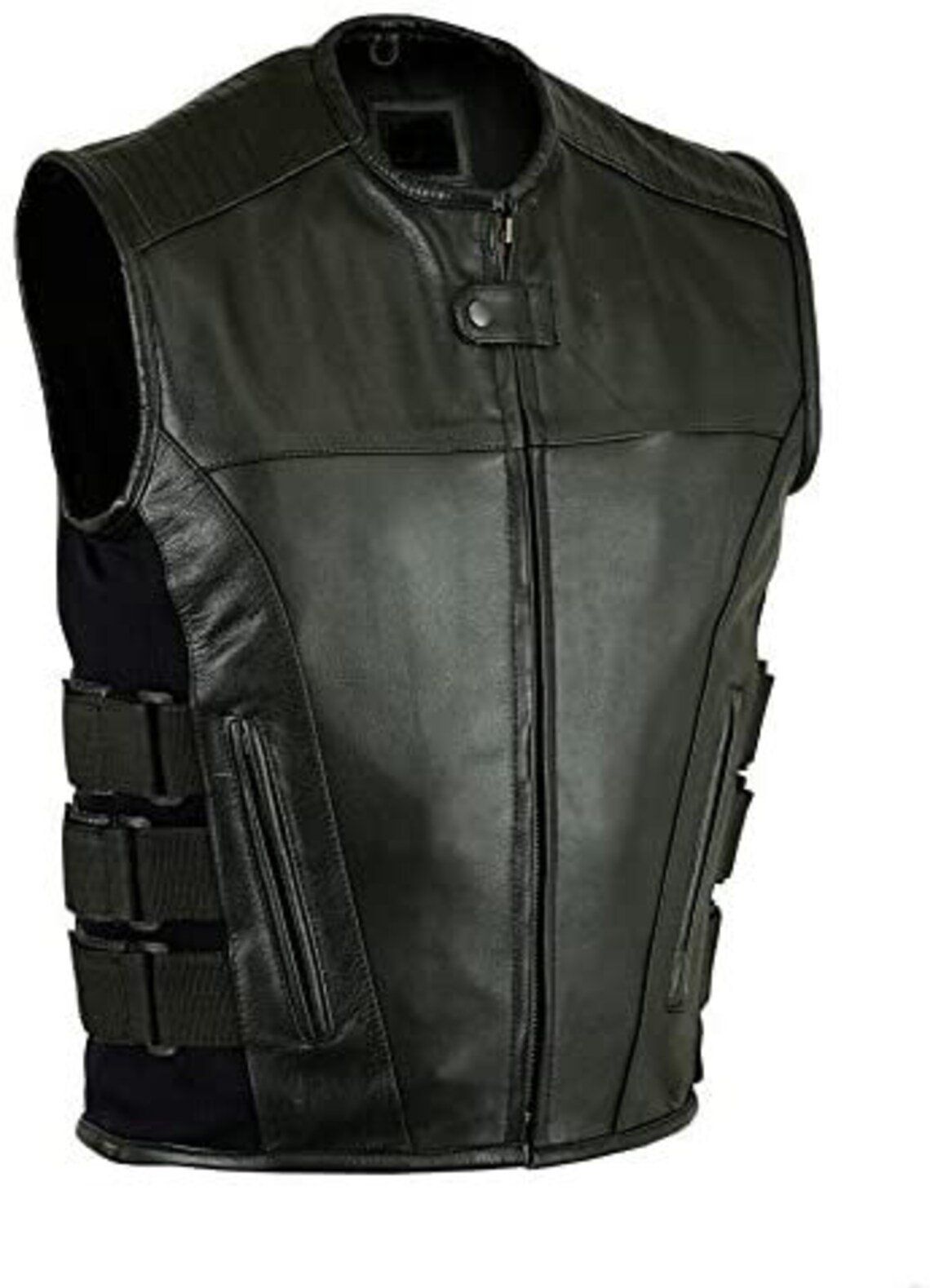 Men's Motorcycle Biker Updated Tactical Swat Style Leather - Etsy