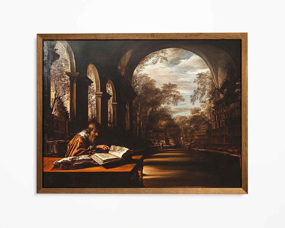 Dark Mystic Francisco Goya-inspired Vintage Dutch Baroque Art *in the ...