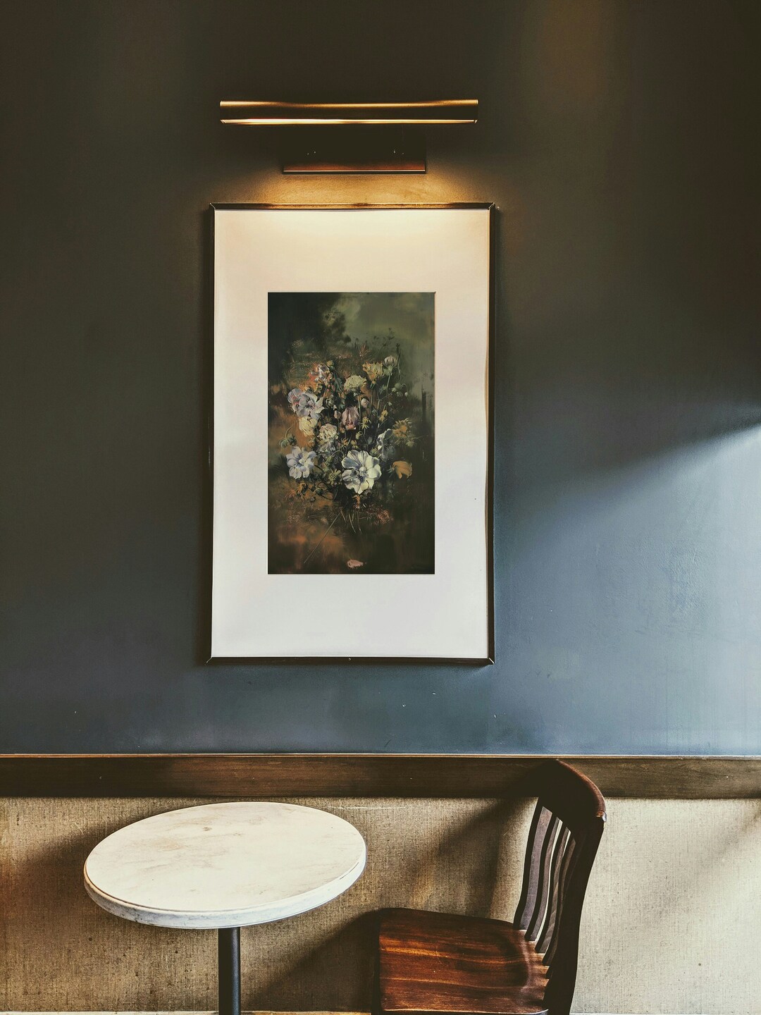 Printable Francisco Goya-inspired Gothic Wildflower Painting in Vintage ...
