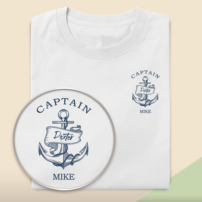 Custom Captain Shirts - Etsy