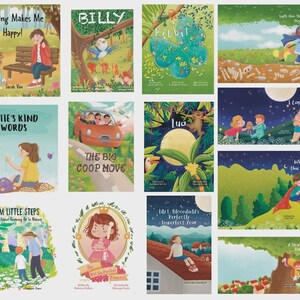 Custom Children's Book Illustration: Personalized Story Cover (digital ...
