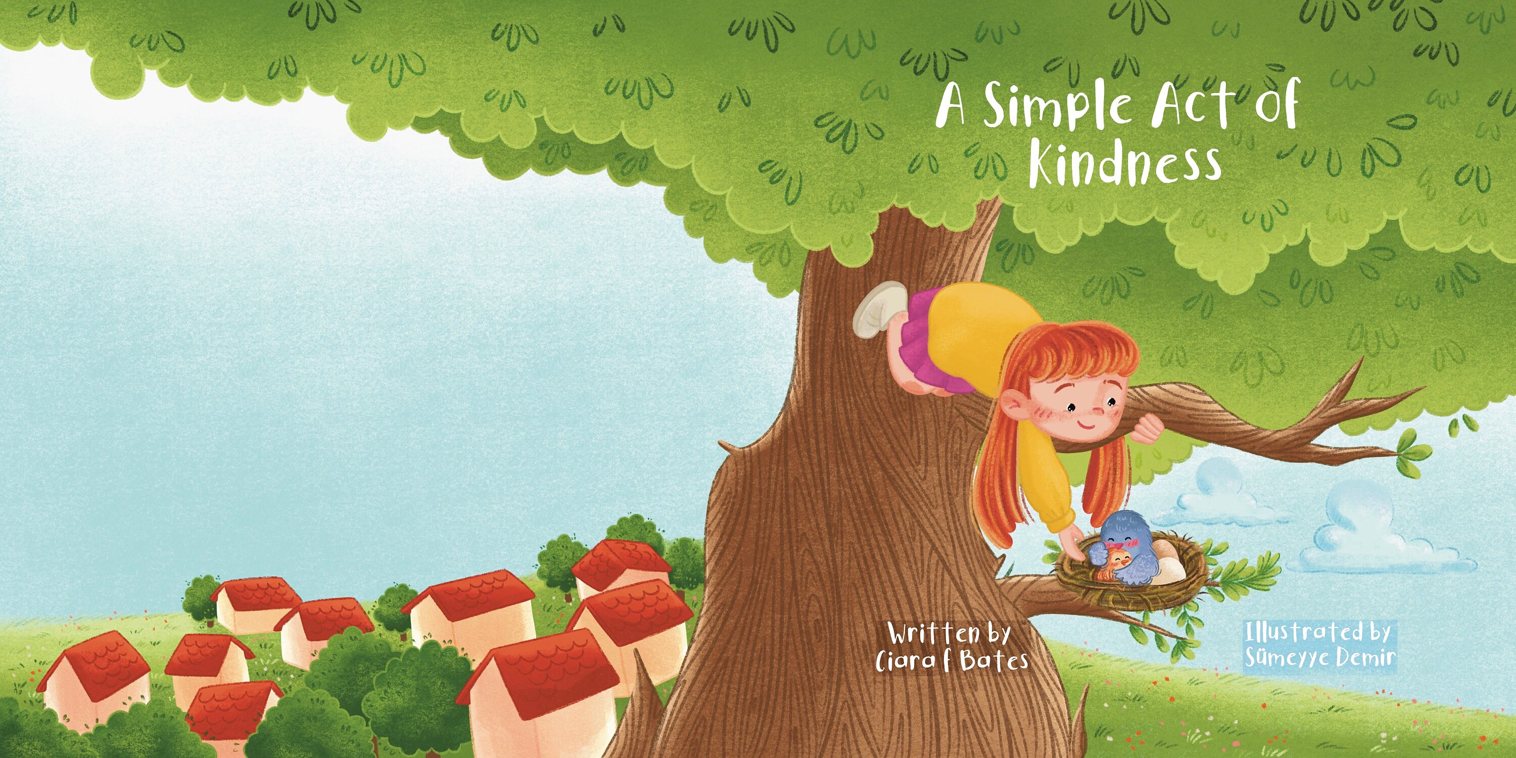 Custom Children's Book Illustration: Personalized Story Cover (digital ...