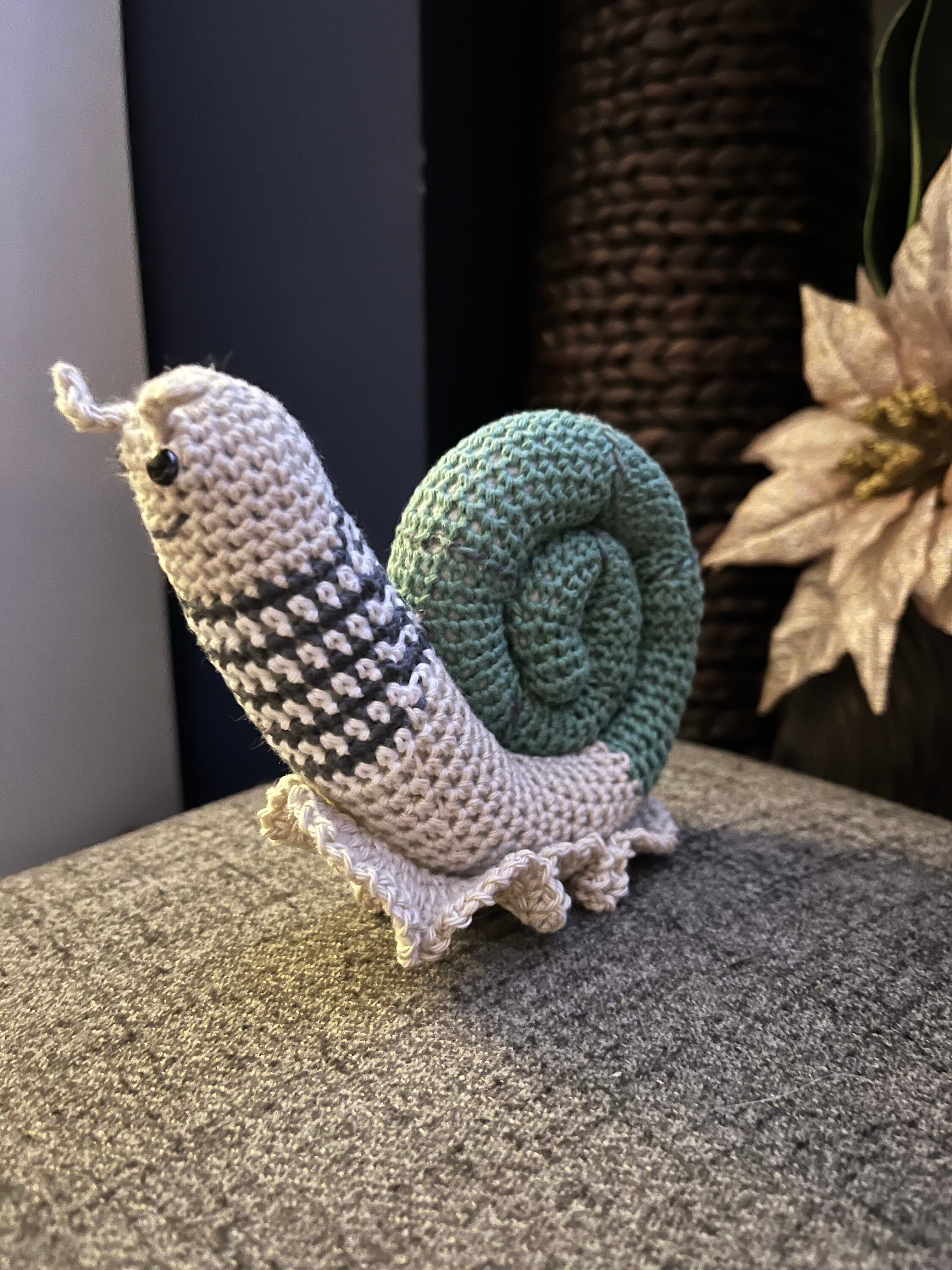 Crochet Snail - Etsy