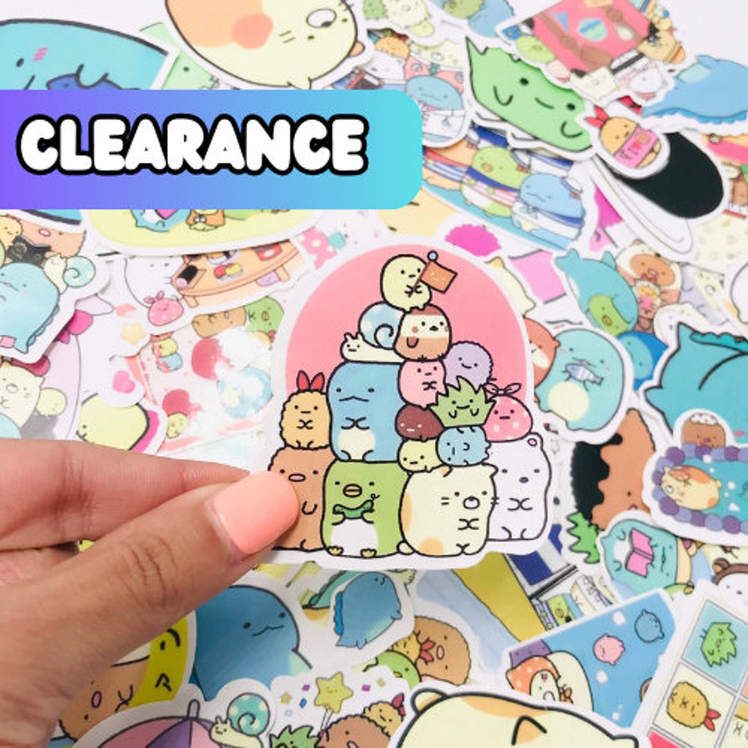 Sumiko Gurashi Stickers Mystery Sticker Grab Bag Kawaii Cute Stickers ...