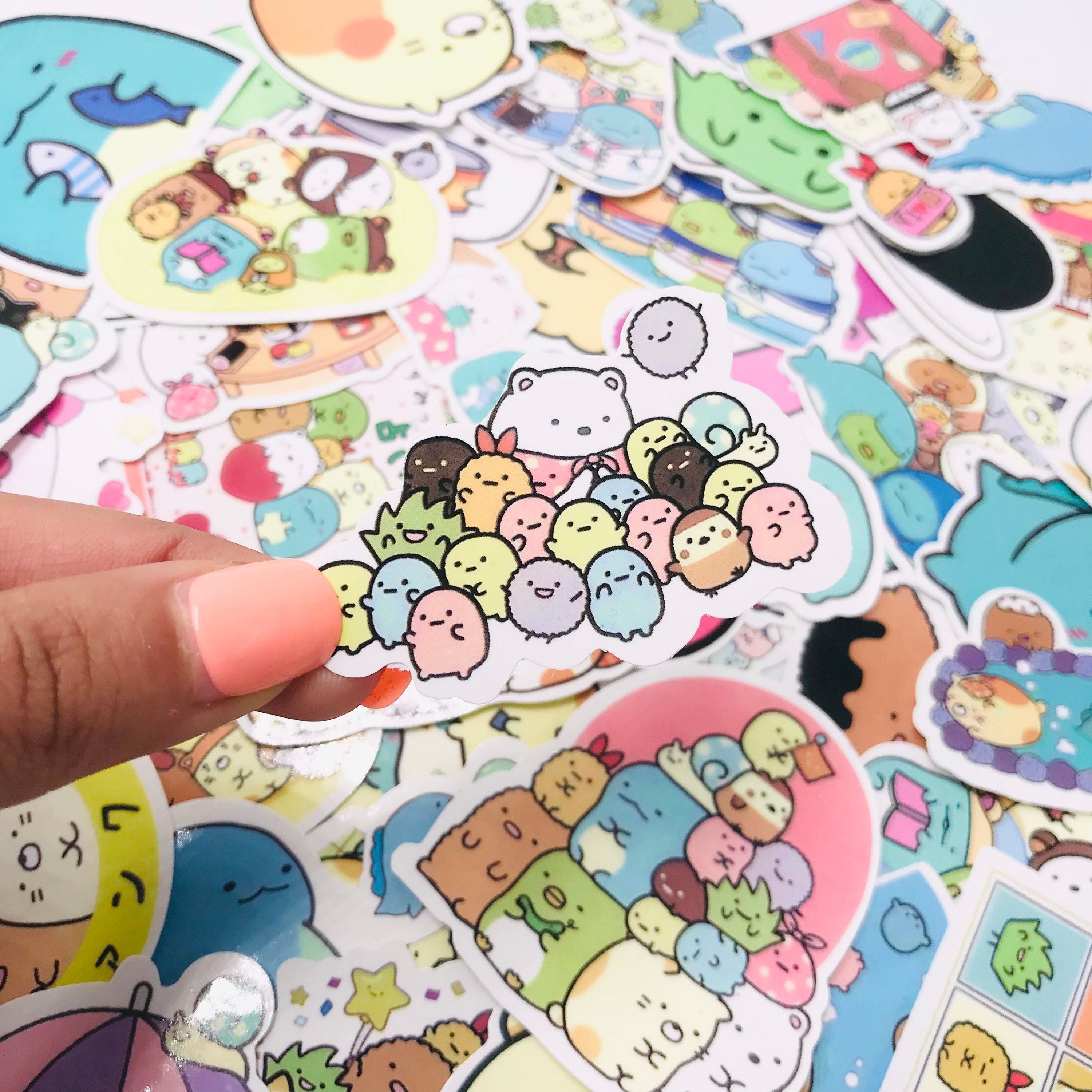 Sumiko Gurashi Stickers Mystery Sticker Grab Bag Kawaii Cute - Etsy