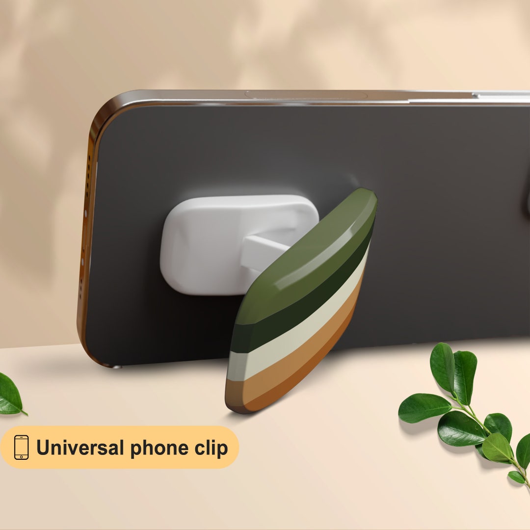 Phone Grip Smartphone Handle With Pretty Retro Colors and Vintage ...
