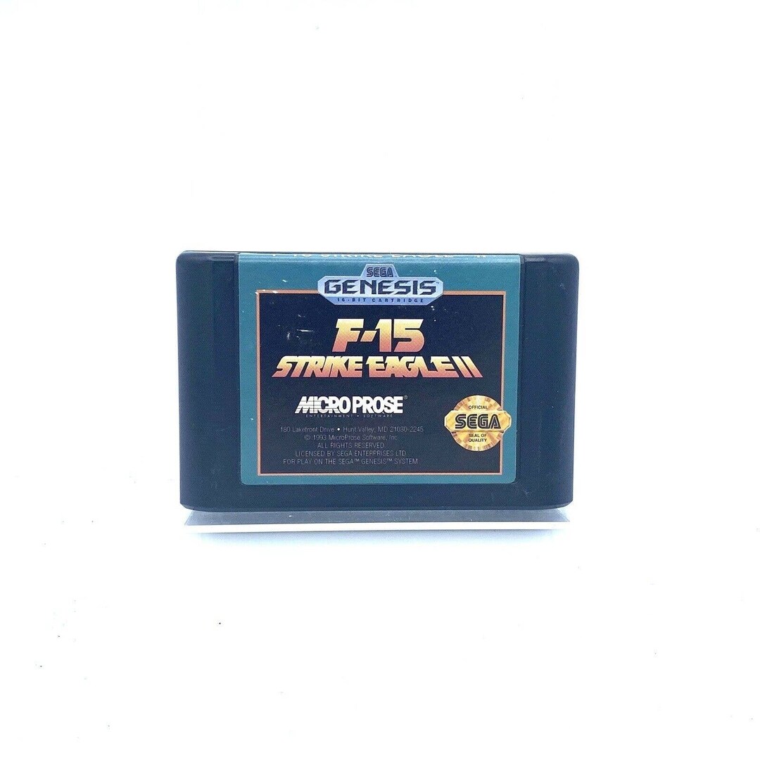 F-15 Strike Eagle 2 II (sega Genesis, 1993) Cartridge Only Tested - Etsy