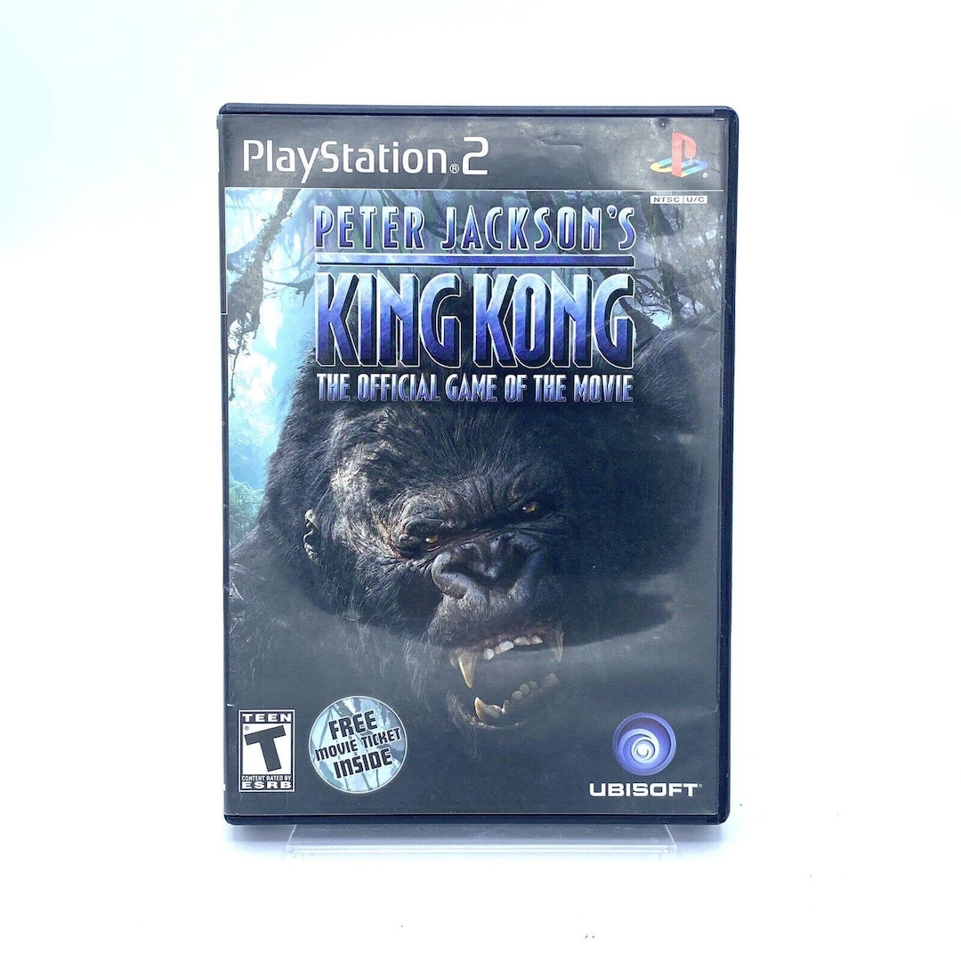 Peter Jackson's King Kong playstation 2, 2005 PS2 Complete CIB Tested ...