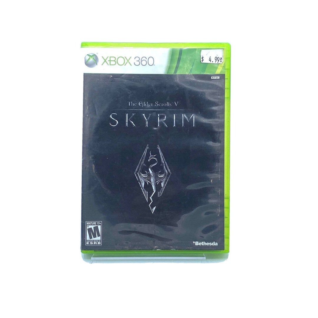 The Elder Scrolls V: Skyrim microsoft Xbox 360, 2011 CIB Complete Works ...