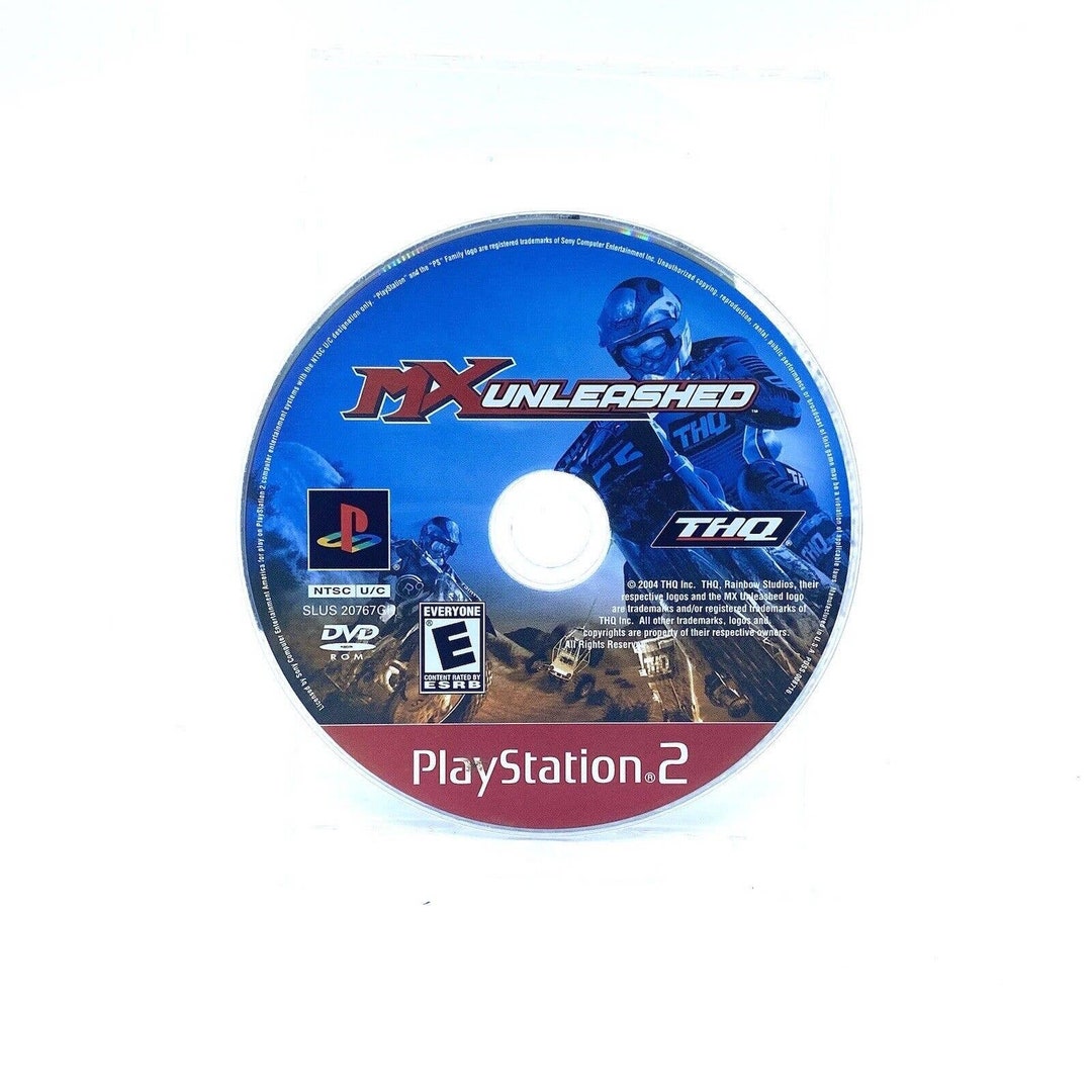 MX Unleashed playstation 2, 2004 PS2 Game Disc Only Tested - Etsy