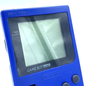 Nintendo Game Boy Pocket Blue Handheld Console - Tested - Etsy