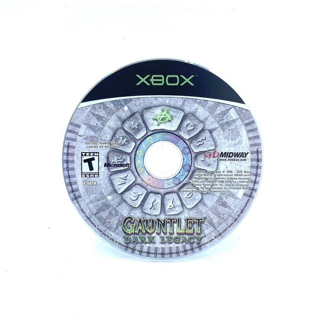 Gauntlet: Dark Legacy microsoft Xbox 2002 Disc Only Tested - Etsy