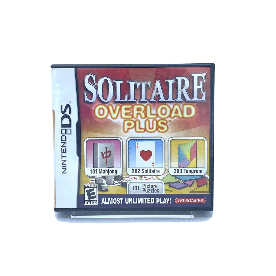 Solitaire Overload Plus (nintendo DS, 2010) Complete CIB Tested - Etsy
