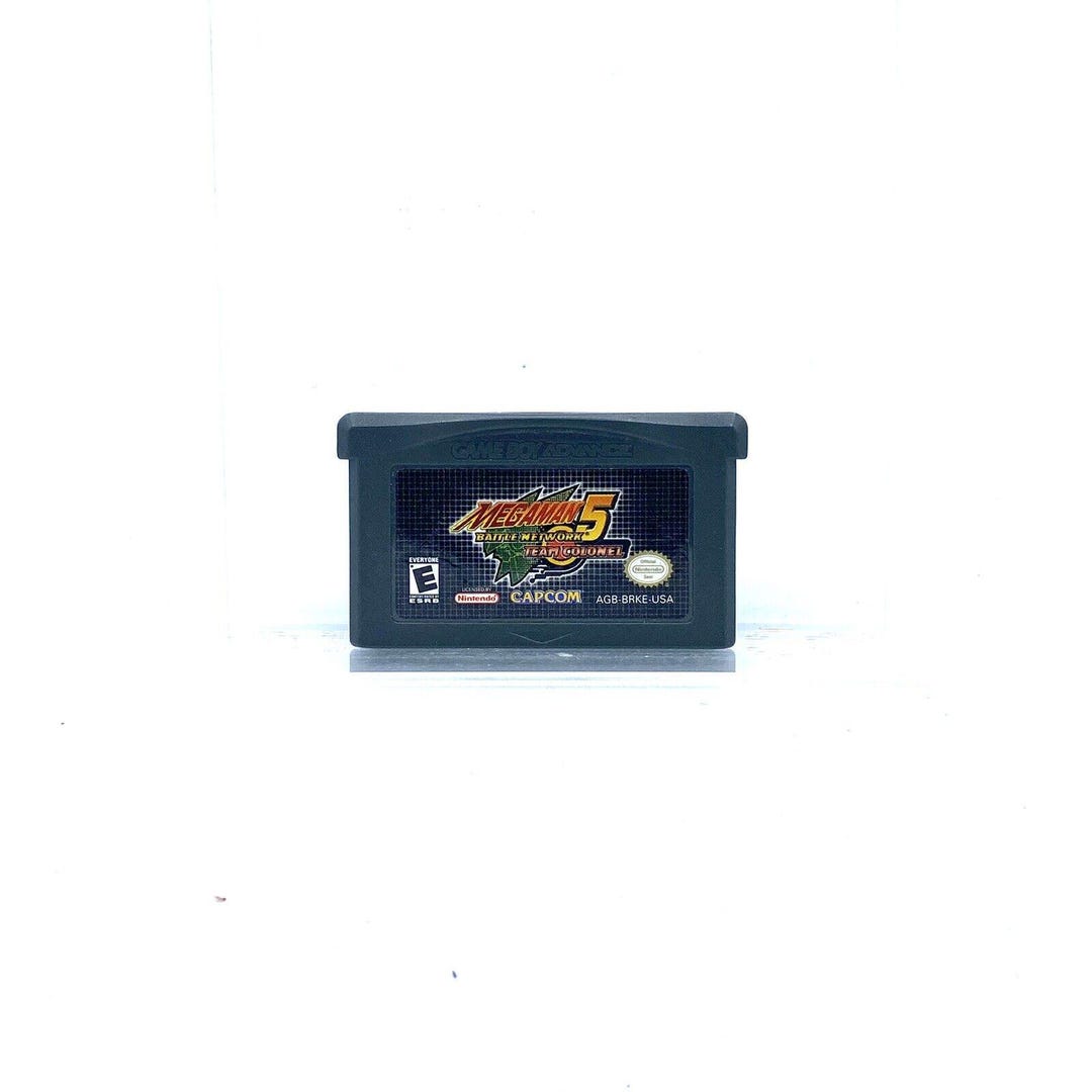 Mega Man Battle Network 5: Team Colonel (game Boy Advance, 2005) Tested ...
