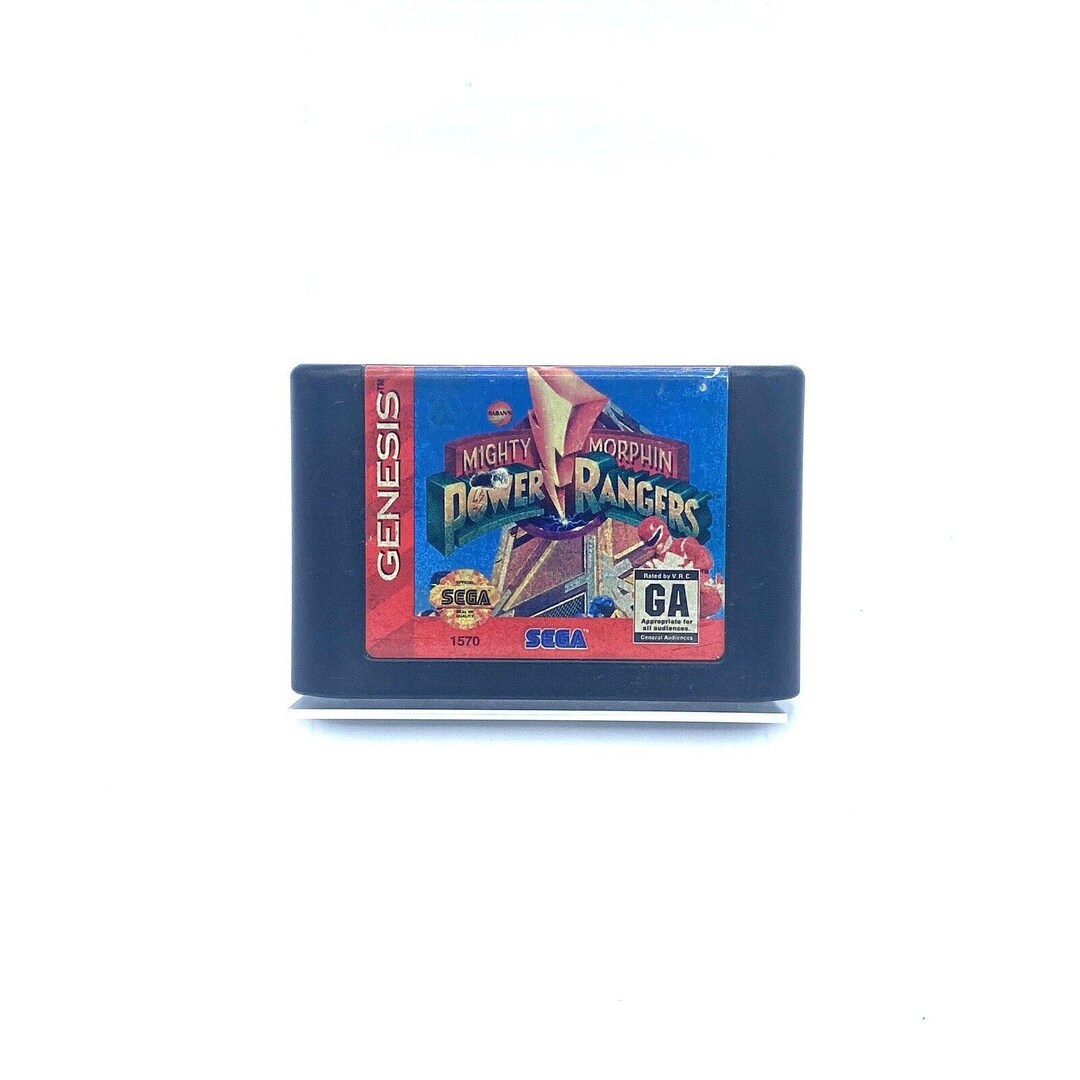 Mighty Morphin Power Rangers (sega Genesis, 1994) Cartridge Only Tested ...