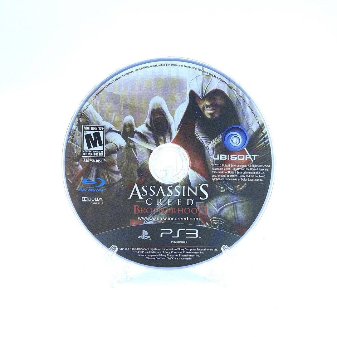 Assassin's Creed: Brotherhood playstation PS3 Disc Only Tested - Etsy