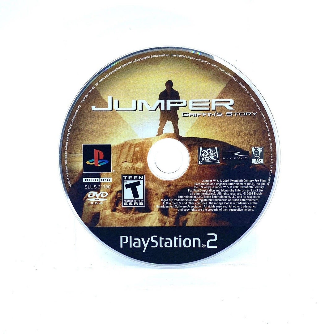 Jumper: Griffin's Story sony Playstation 2 2008 PS2 - Etsy