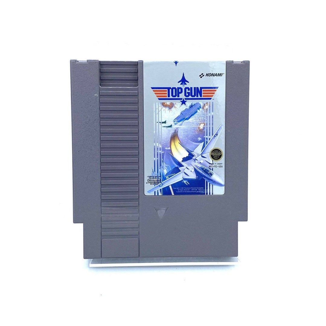 Top Gun nintendo Entertainment System, 1987 Cart Only Tested Works - Etsy