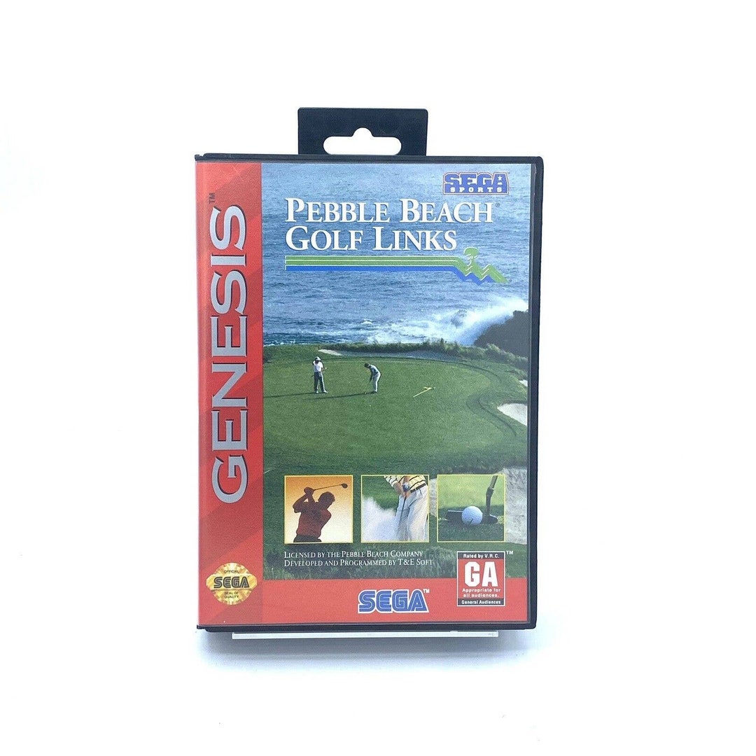 Pebble Beach Golf Links (sega Genesis, 1994) CIB Complete Tested - Etsy