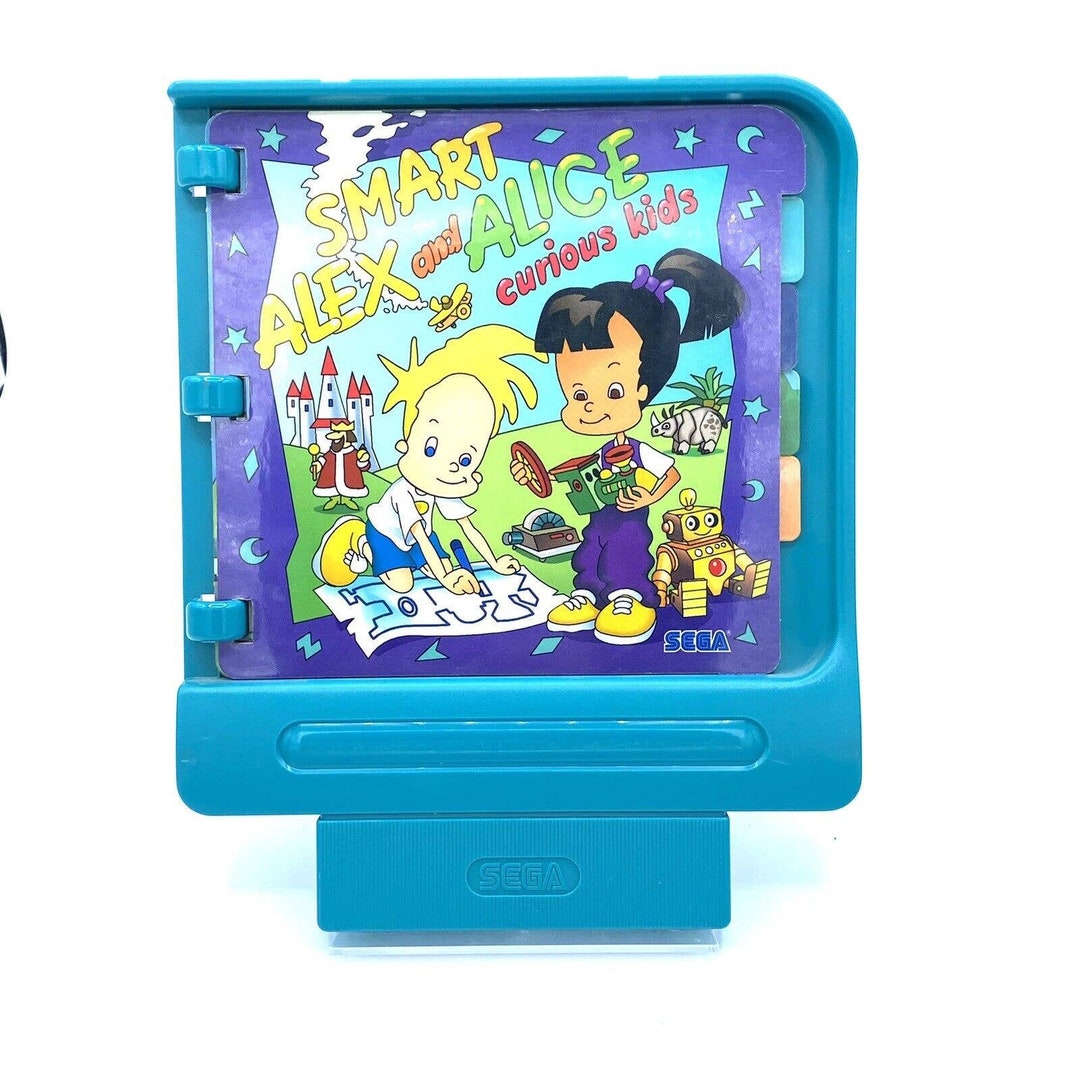 Smart Alex and Smart Alice: Curious Kids (sega Pico, 1996) Cart Only ...