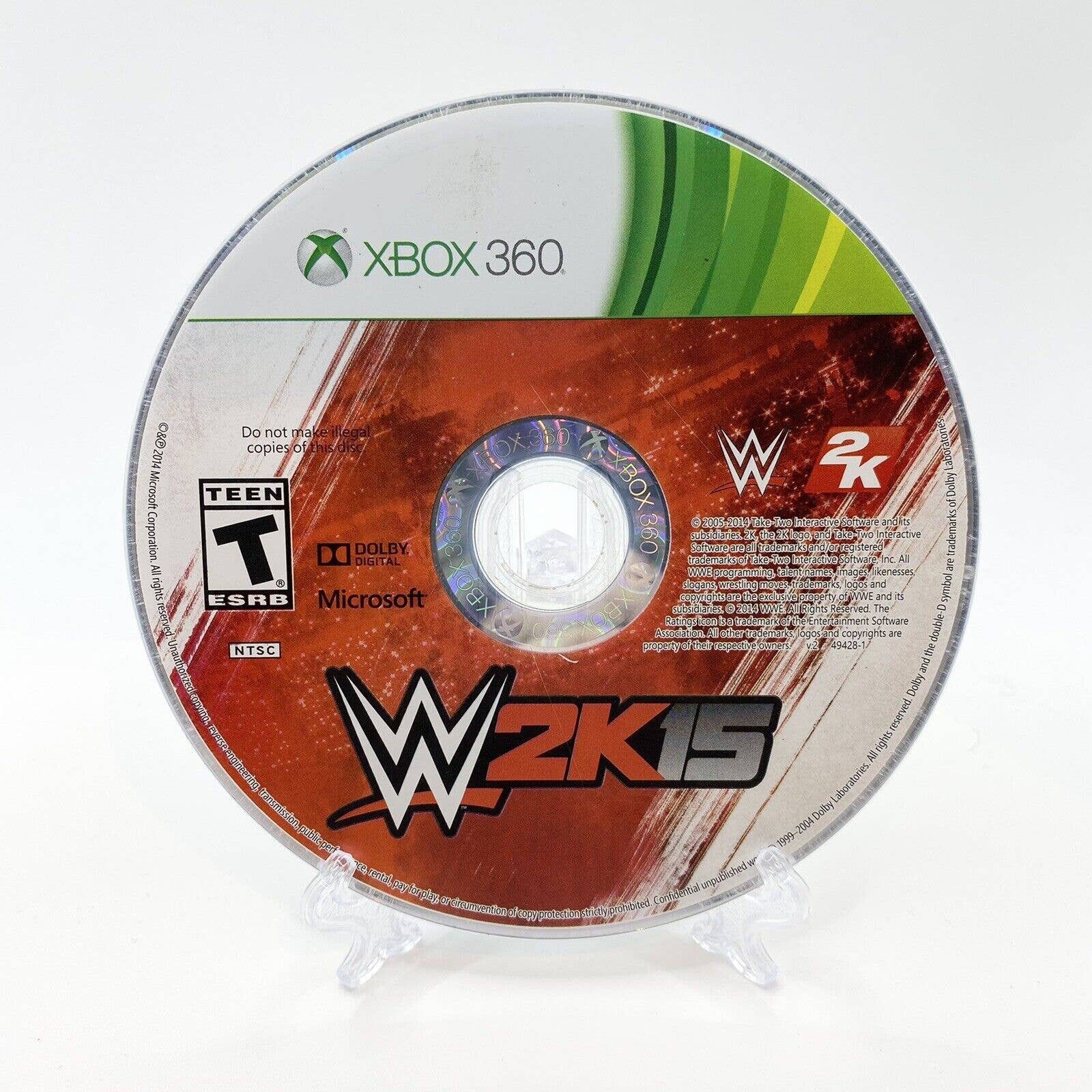 Wwe2k15 Xbox 360 Graphics