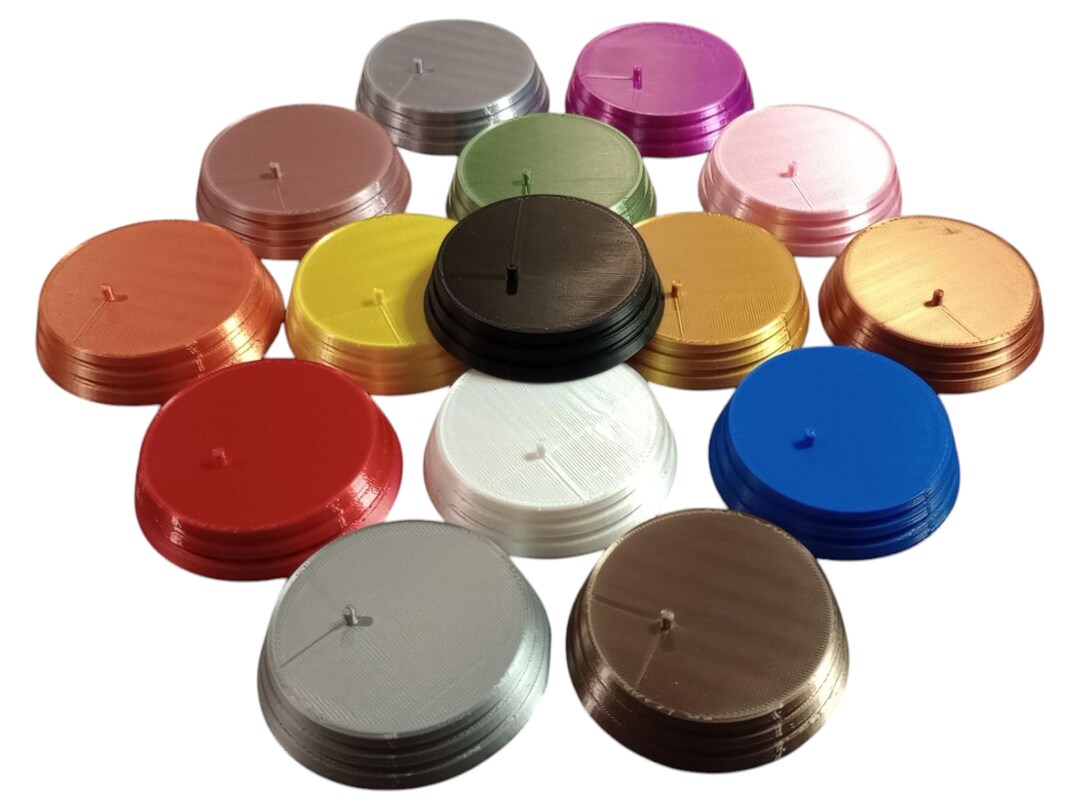 5pk Funko Pop Base Stands 14 Colors Pin & No-pin Options - Etsy