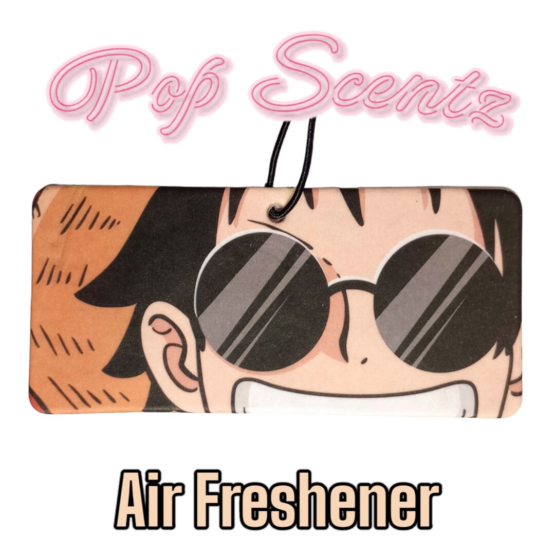 Pop Scentz Monkey D Luffy One Piece Car Air Freshener - Etsy