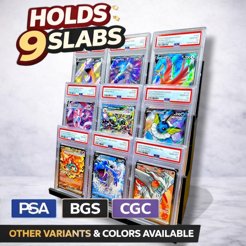 Trading Card Stand - Etsy