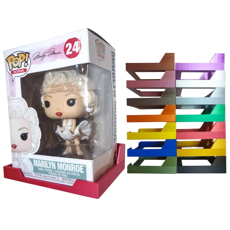 Funko Pop Wall Display Shelf | No Nails Required, Floating Mount ...