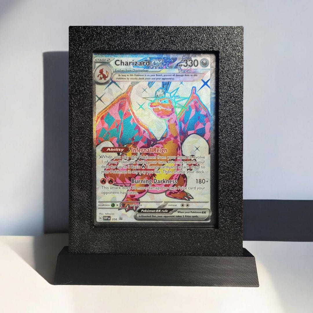 Toploader Display Stand Choose 14 Colors Fits Standard 35pt Toploader ...