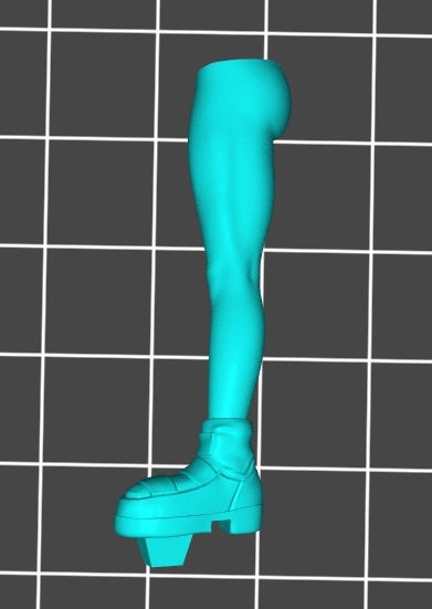 Rogue Sexi Woman 3D Model With Base - Etsy