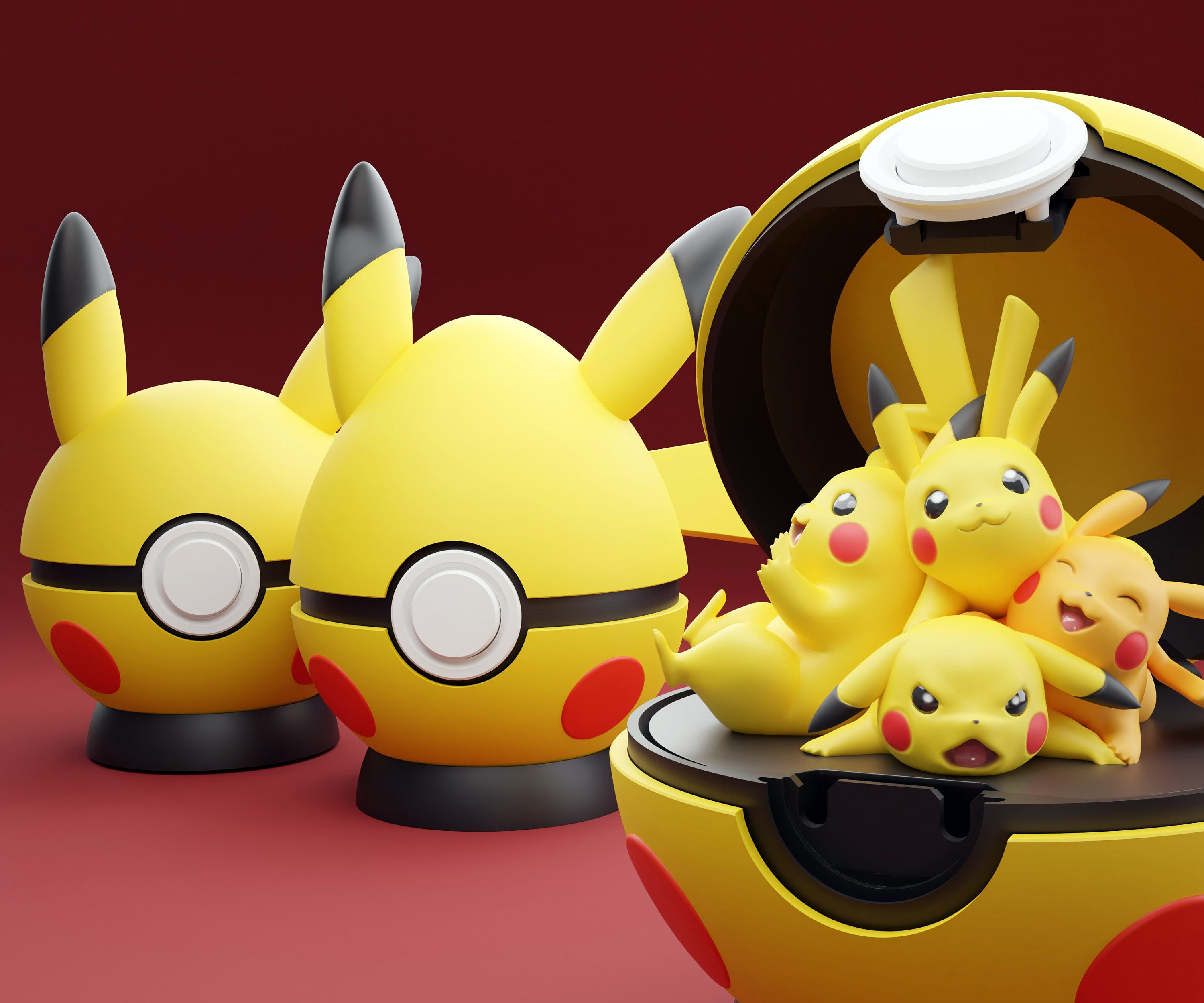 Pikachu Easter Egg - Etsy