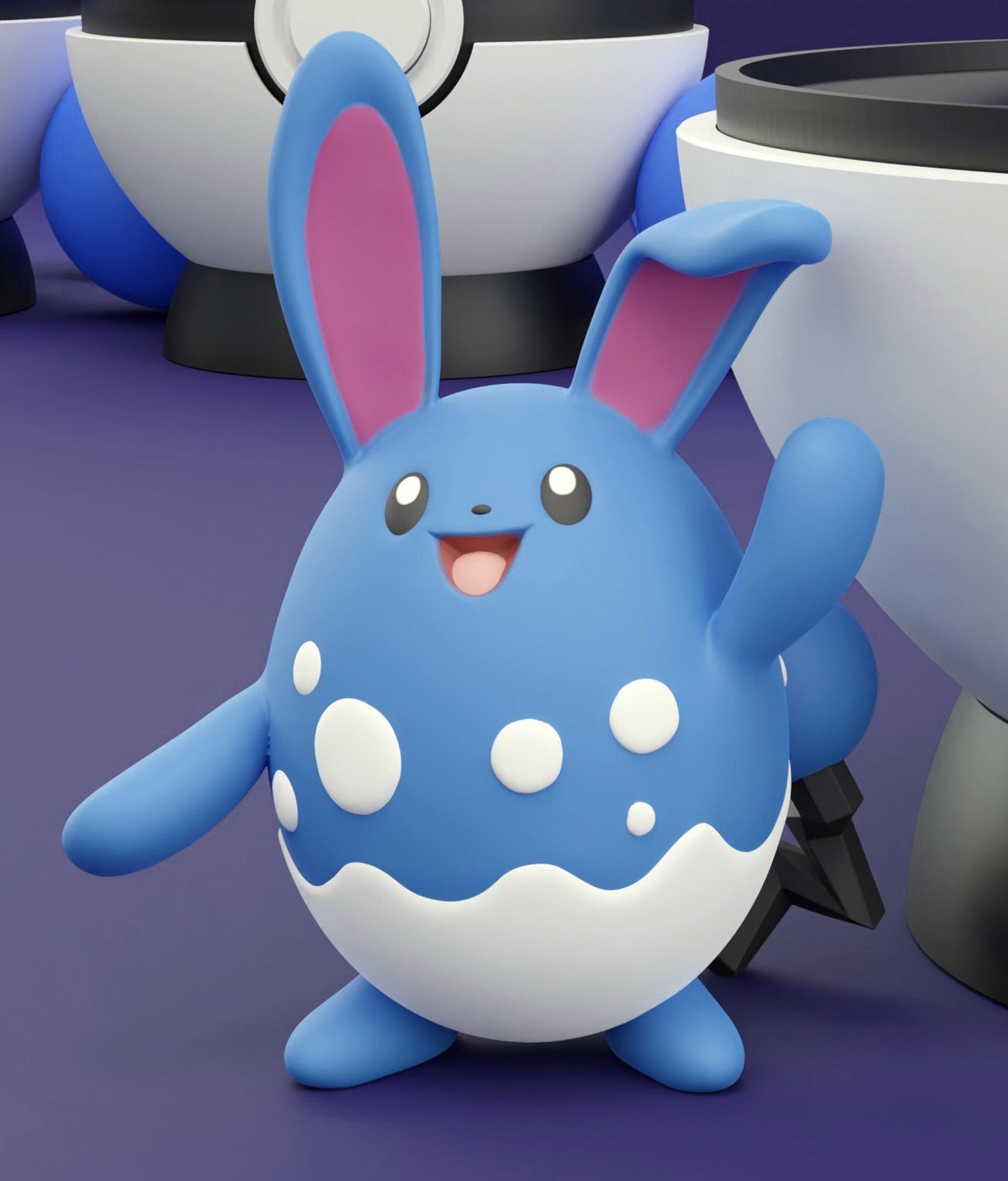 Azumarill Easter Egg - Etsy