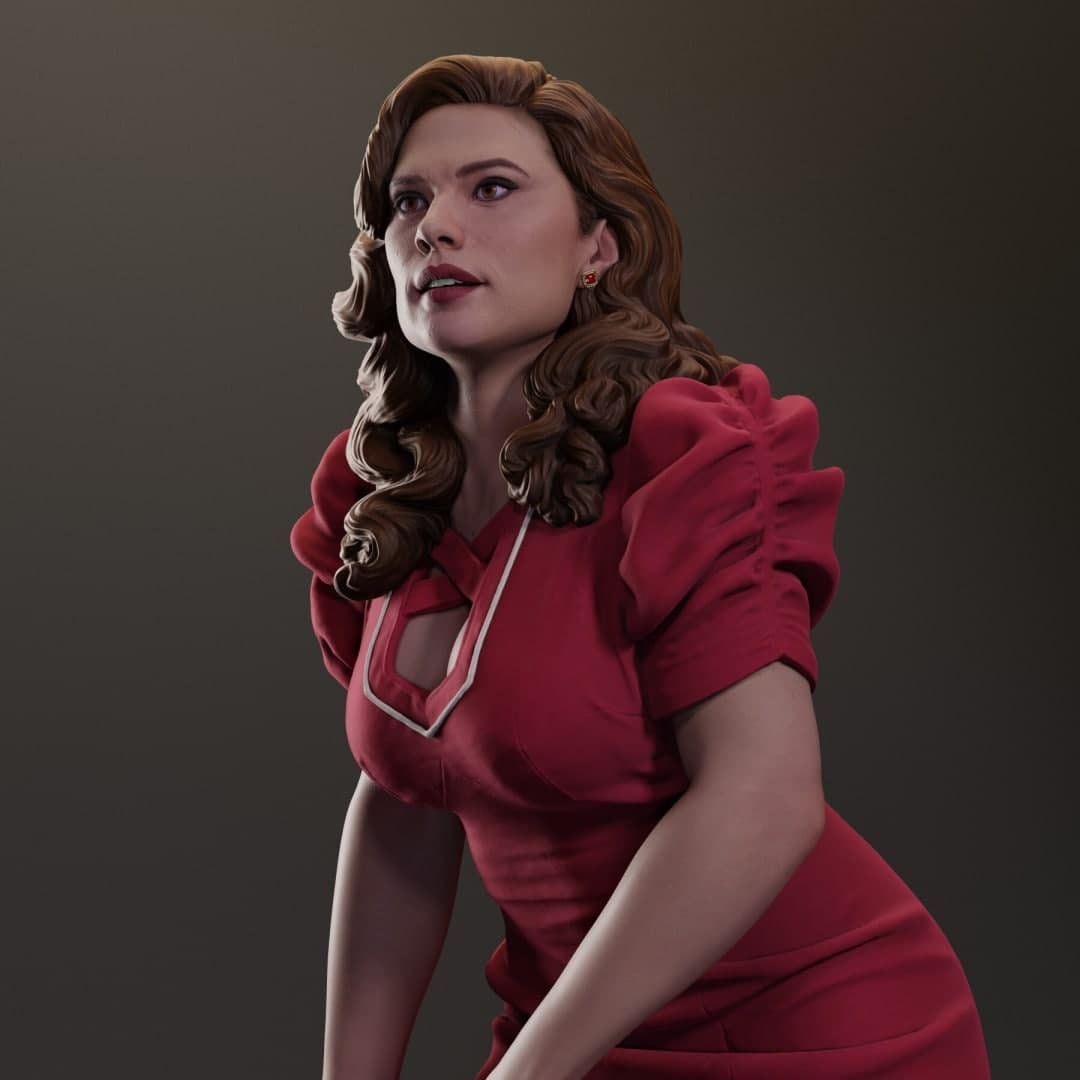 Woman Secret Agent 3D Stl File - Etsy