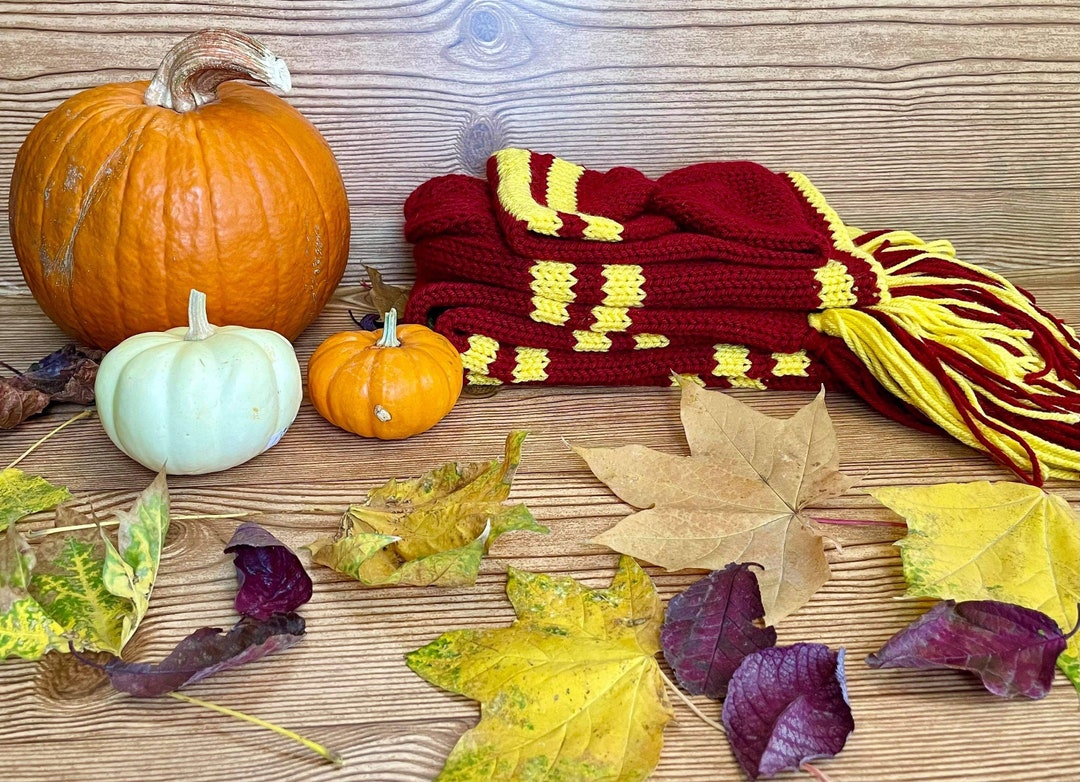 Gryffindor Inspired Knitted Collection - Etsy