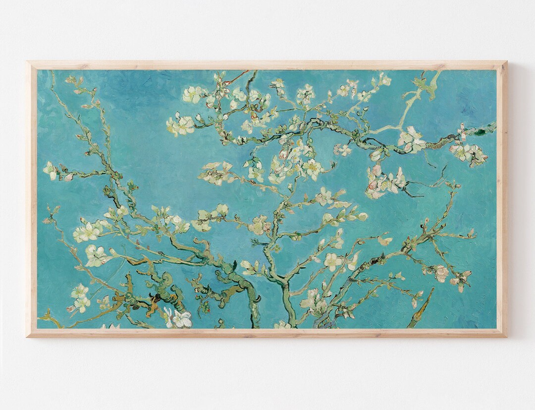 Samsung Frame TV Art Vincent Van Gogh Art Flowers Digital - Etsy