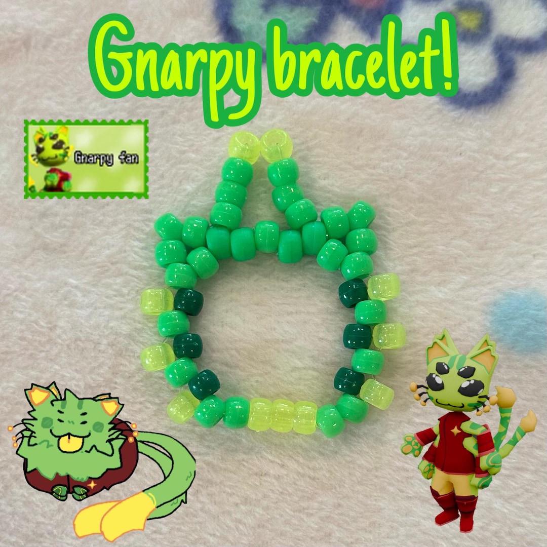 Gnarpy Regretevator Kandi Single (glow in the Dark!) - Etsy