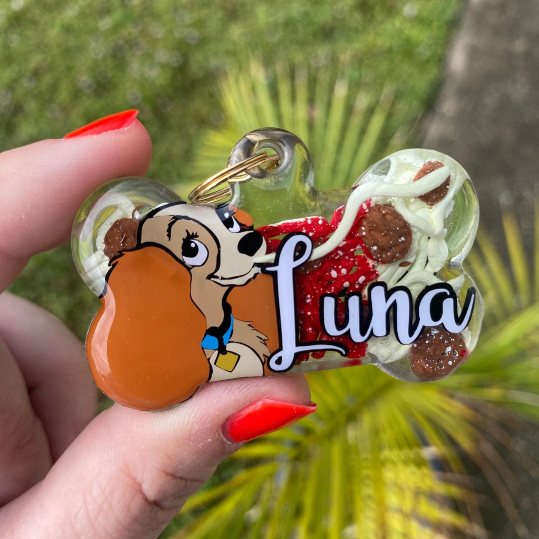 Lady Dog Tag, Custom Pet Tags, Personalized Gifts - Etsy
