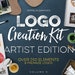 Logo Creation Kit Logo Artist Edition Template Creator Kits Bundle PSD ...