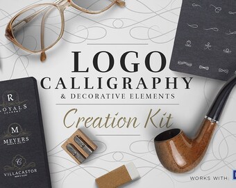 Logo Creation Kit Logo Artist Edition Template Creator Kits Bundle PSD ...
