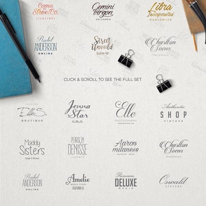 Logo Creation Kit Handmade Edition Logo Template Creator Kits Bundle ...