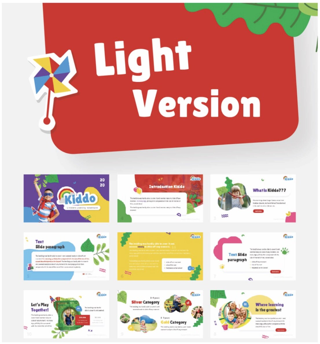 Fun Educational Powerpoint Templates for Kids - Cute Cartoons, Animated ...
