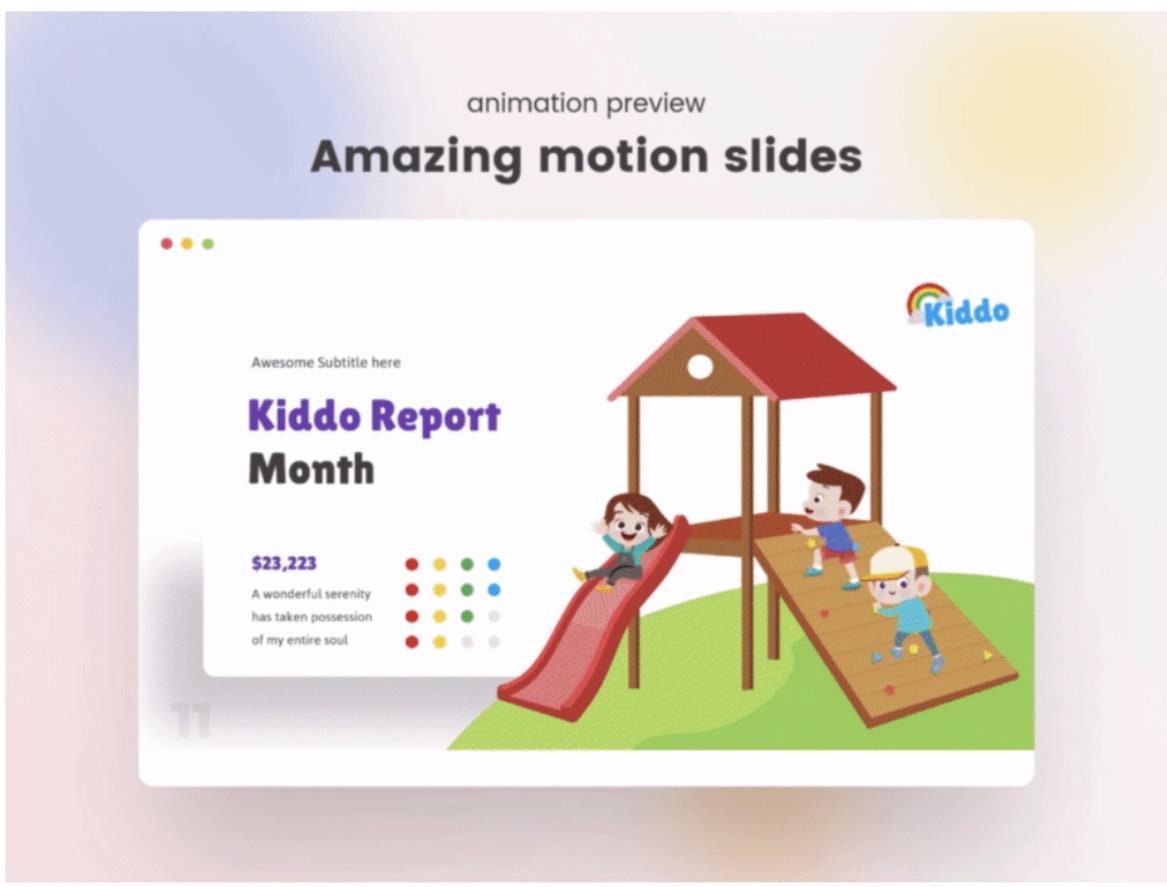 Fun Educational Powerpoint Templates for Kids - Cute Cartoons, Animated ...